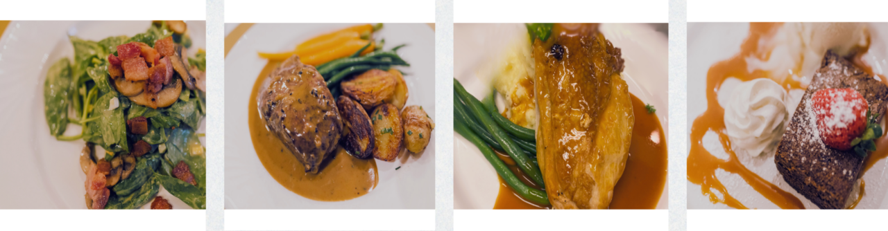 Our Menus - University Golf Club